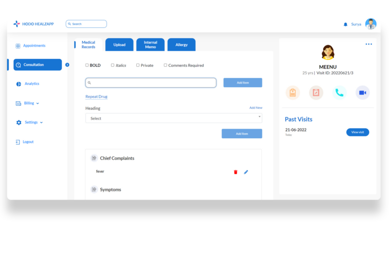 Best Clinic Management Software | HMIS | HMS | HODO