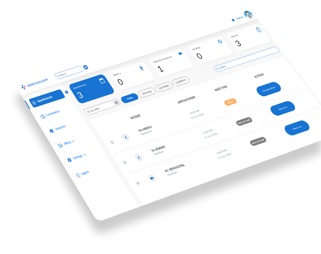 Best Clinic Management Software | HMIS | HMS | HODO